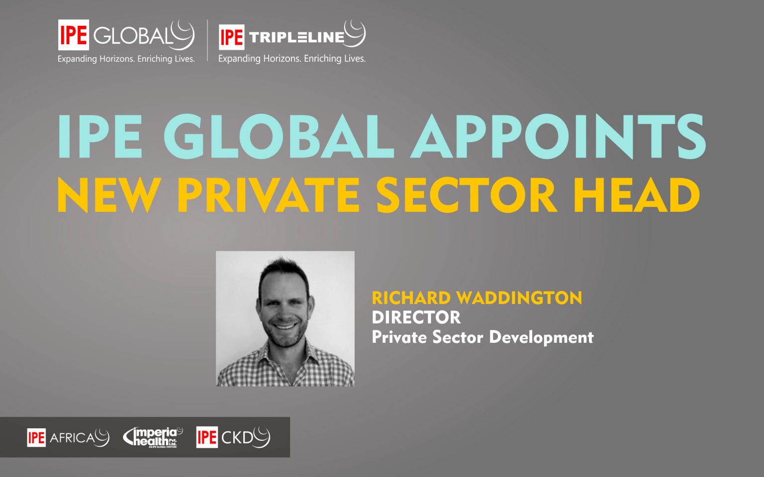 IPE Global continues to broaden its Private Sector Development capability – IPE Global